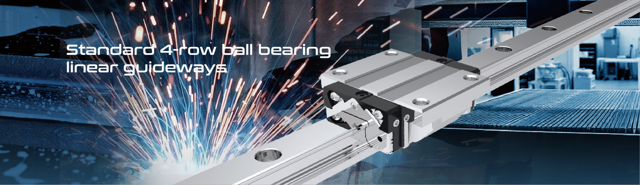 Standard 4-row ball bearing linear guideways - 直得科技股份有限公司cpc